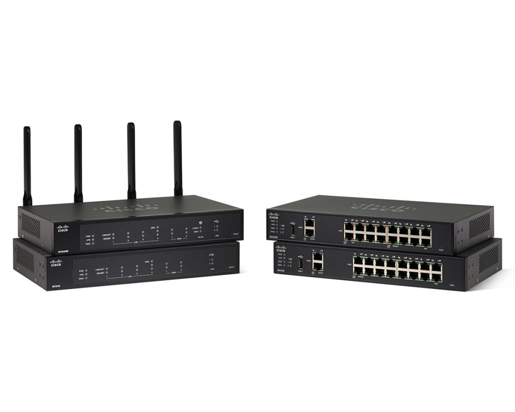 Cisco RV340, RV345, RV345P, and RV340W Dual WAN Security Router – Trecom